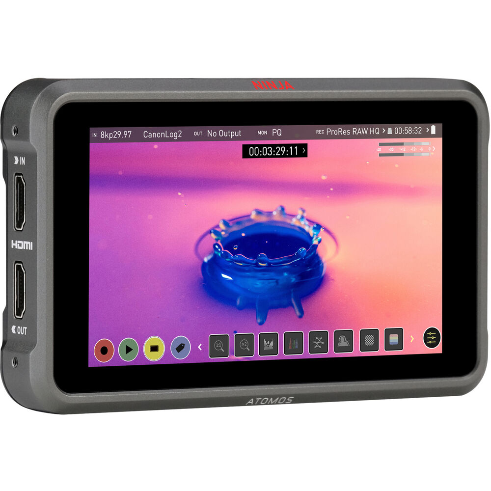 Atomos Ninja V+ - Monitor de Gravação RAW de 5.2" 8K HDMI H.265 ...
